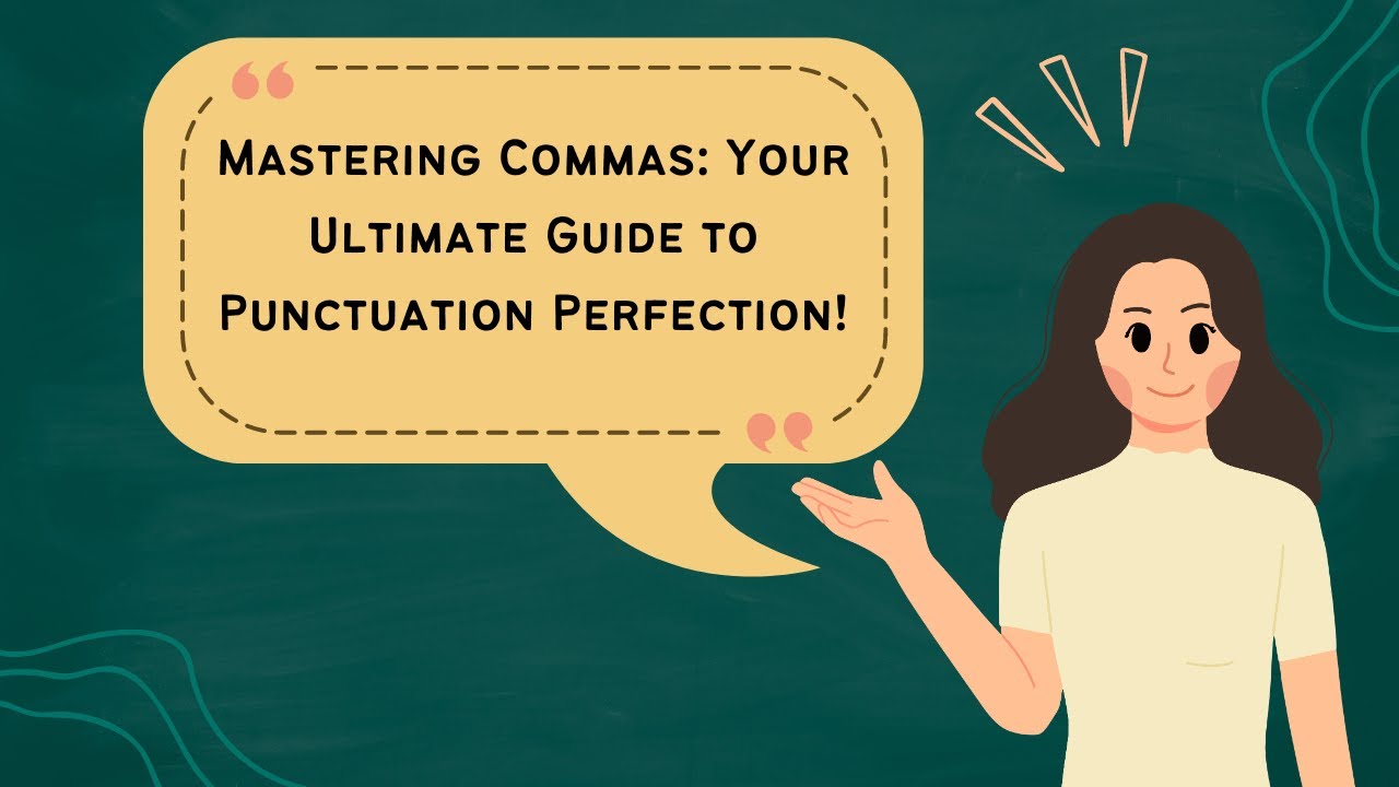 Improving Your Writing: The Role of Commas in Sentences - YouTube