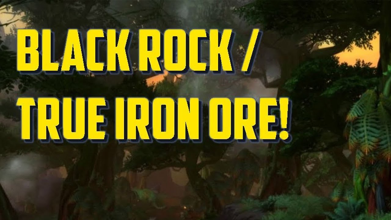 Best mining method for Blackrock/True Iron ore | Dragonflight Guide ...