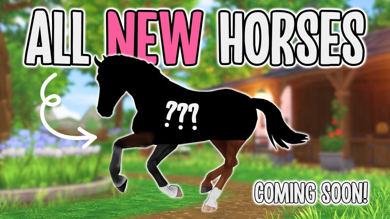 ALL THESE *NEW HORSE BREEDS* WILL BE ADDED TO STAR STABLE IN 2024 - YouTube