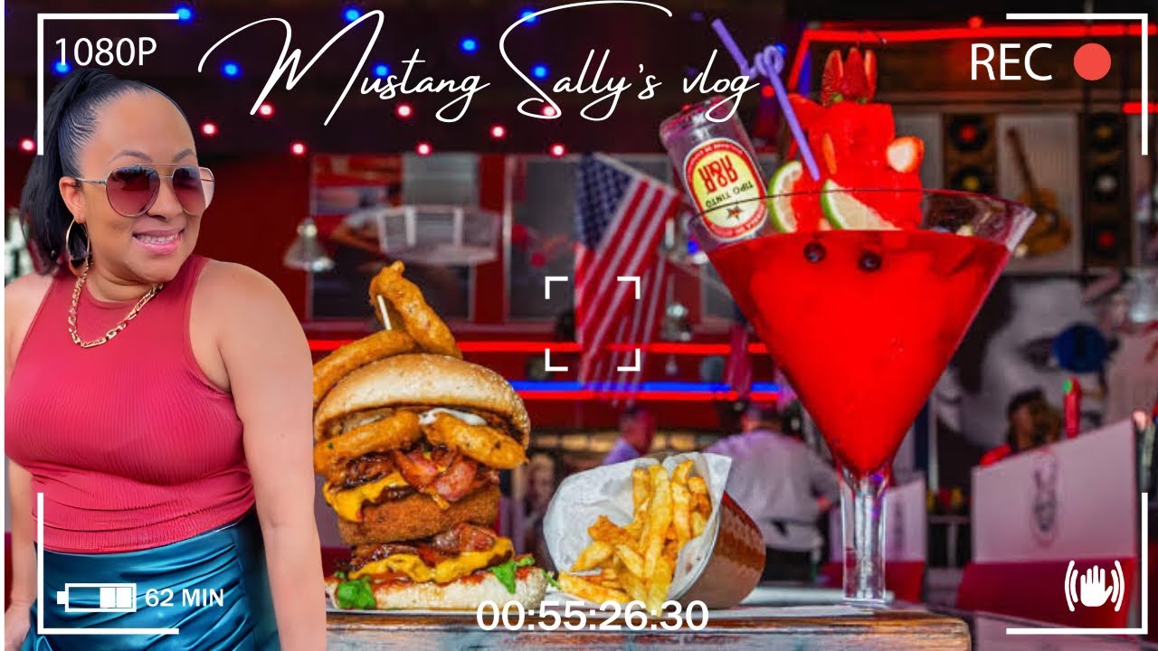 Mini Vlog | Review American Dinner 🇺🇸 | Mustang Sally’s Pretoria ...