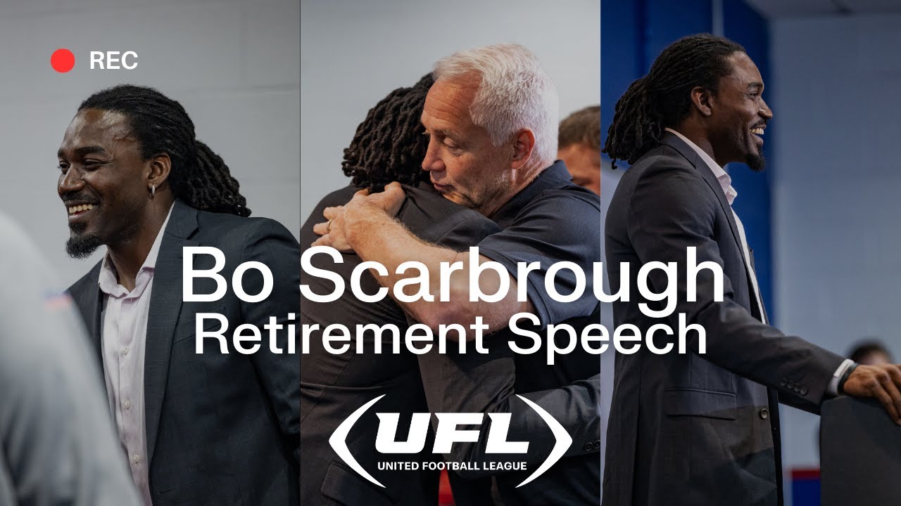 Two-Time USFL and NCAA National Champion, Bo Scarbrough, announces his ...