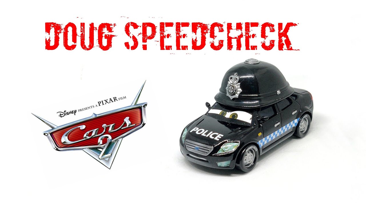 Doug Speedcheck British Police Officer from Disney Cars 2 - YouTube