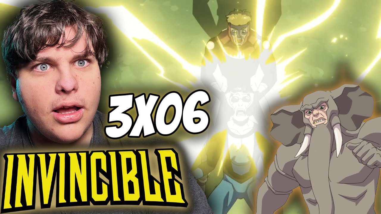 INVINCIBLE SEASON 3 Episode 6 REACTION!! 3x6 | Aaron Paul - YouTube