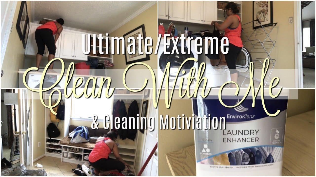 Ultimate/Extreme Speed Clean With Me | Cleaning Motivation | Clean My ...