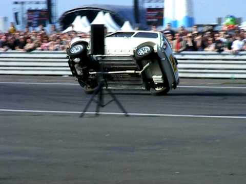 Russ Swift 2 Wheel Stunt Driving Classic Mini - YouTube
