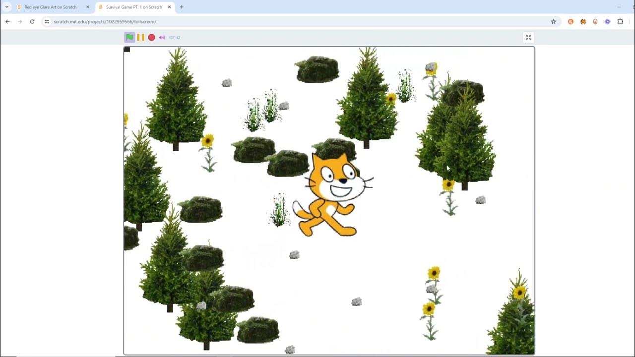 How to code a survival game in Scratch [ Part 1# ] (Terrain generation ...