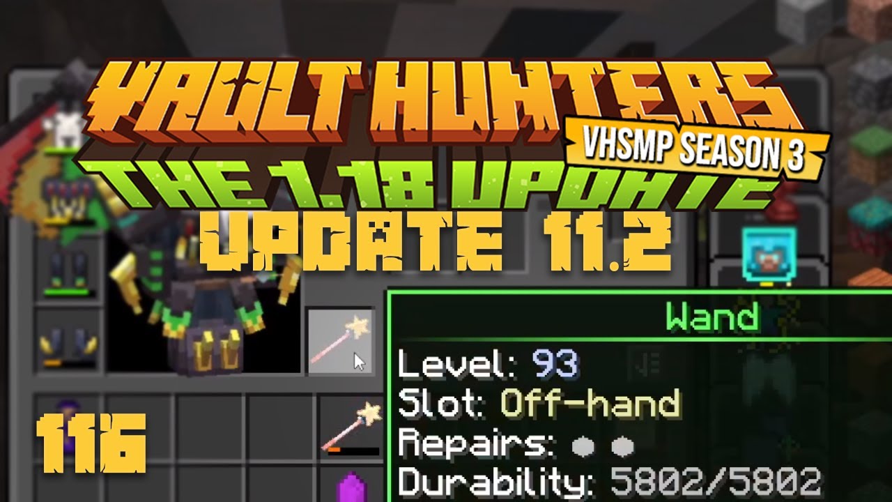 Vault Hunters SMP Season 3 UPDATE 11 | Day 116 | Full Stream - YouTube
