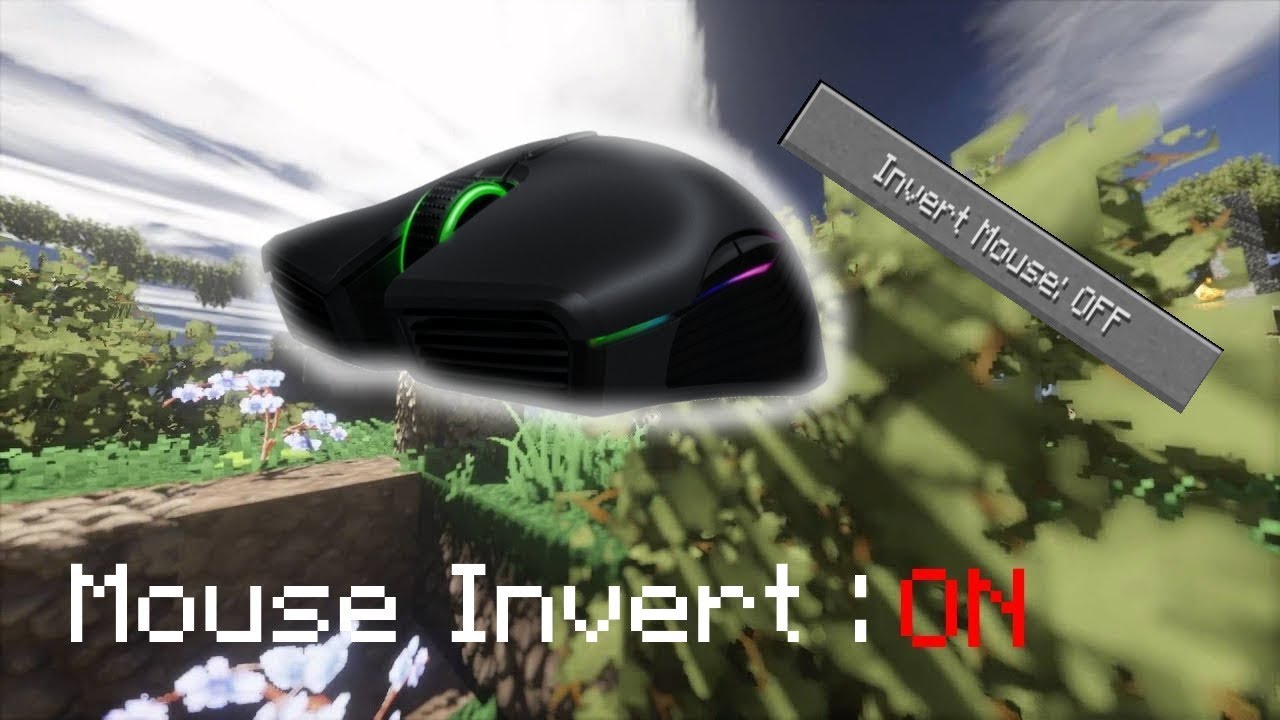 How to play Skywars with a inverted mouse - YouTube