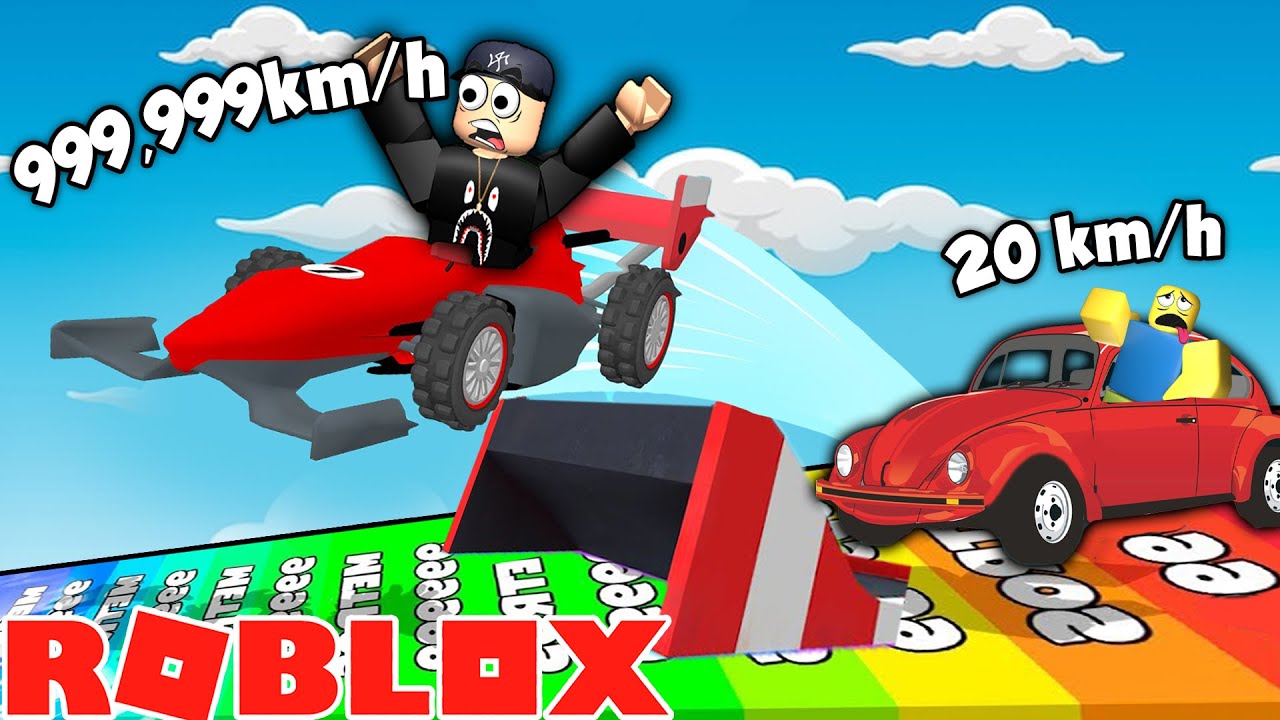 Consigo el Mejor Auto y Velocidad Infinita 🚗💨 en Roblox Car Race - YouTube