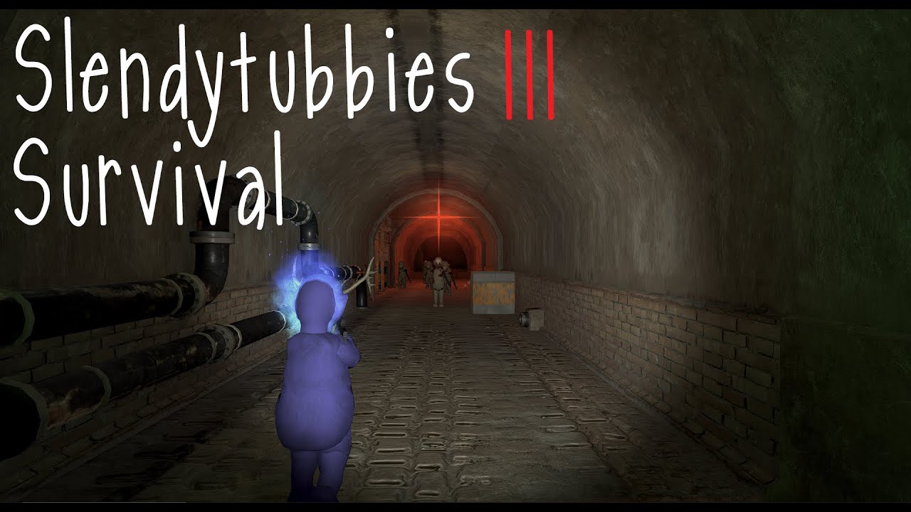 LOST IN THE SEWERS | SLENDYTUBBIES 3 SURVIVAL SECRET LAIR - YouTube