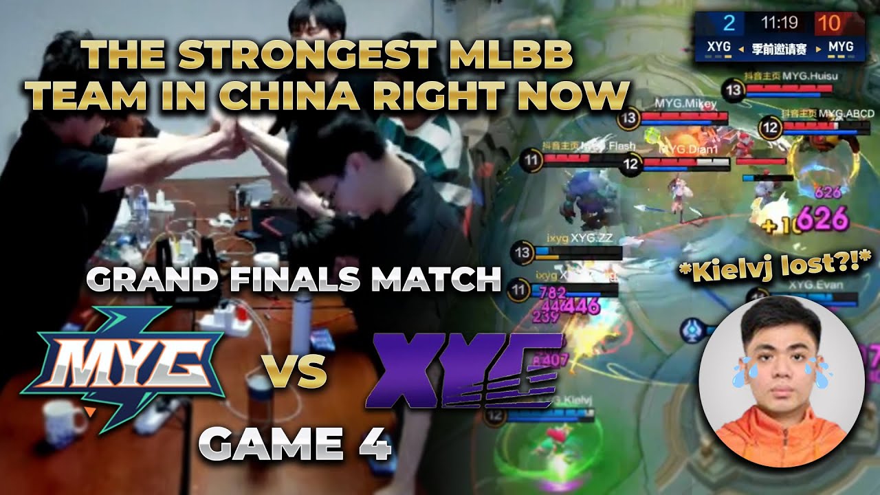 MLBB CHINA's strongest team right now! XYG vs MYG Game 4 (full match) - YouTube