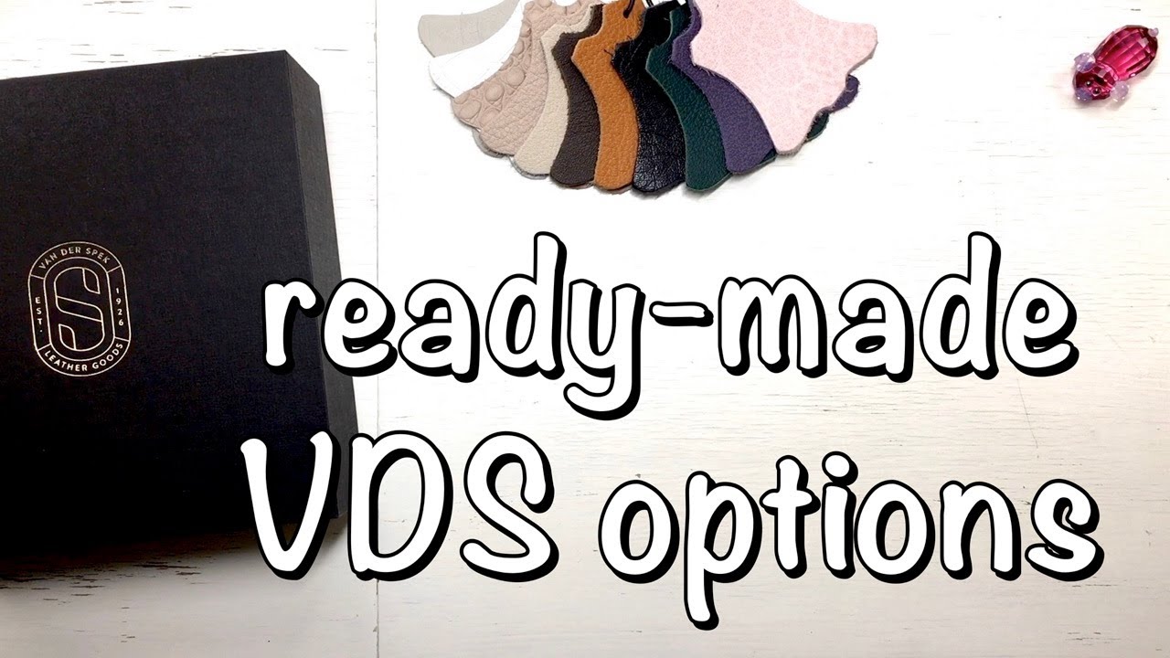 Van Der Spek Touch Me ready-made planner options - YouTube