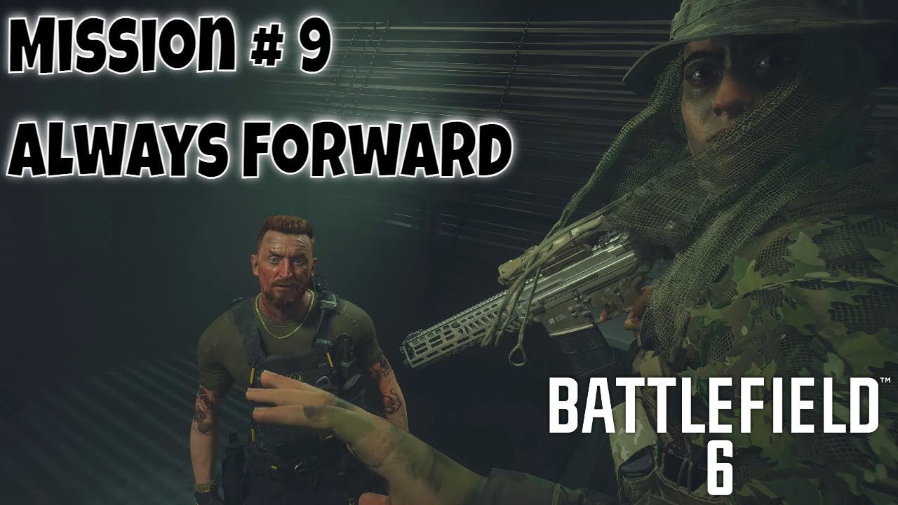 Battlefield 6 (PS5) - Campaign: Mission #9 - Always Forward (4K) - YouTube