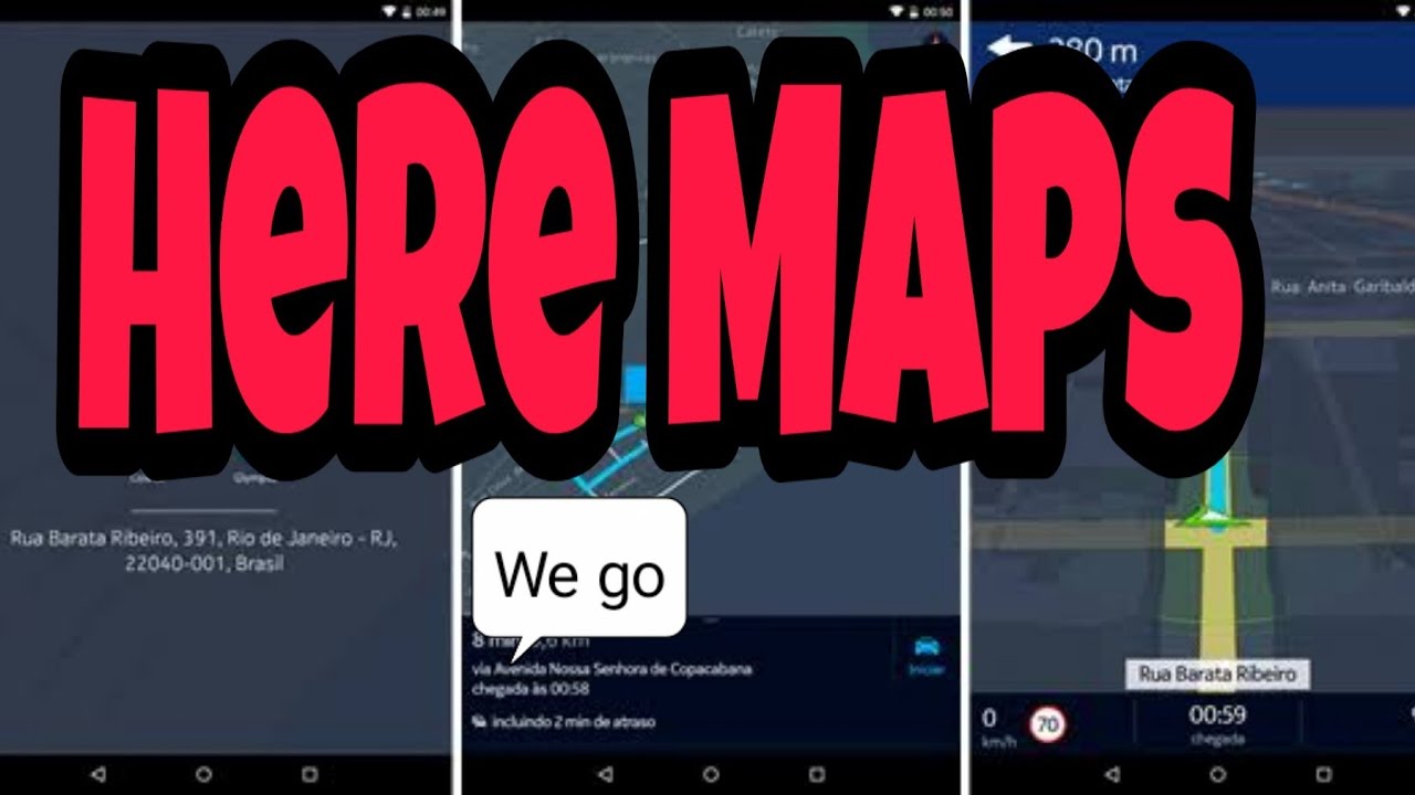 Como usar Here maps gps off line - PARTE: 01 - YouTube