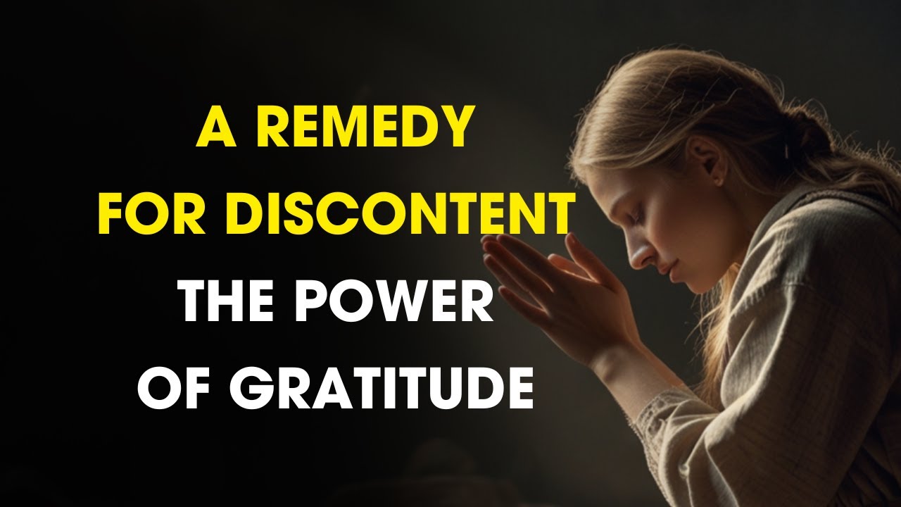 A Remedy for Discontent | Positive Thinking | The Life Equations - YouTube