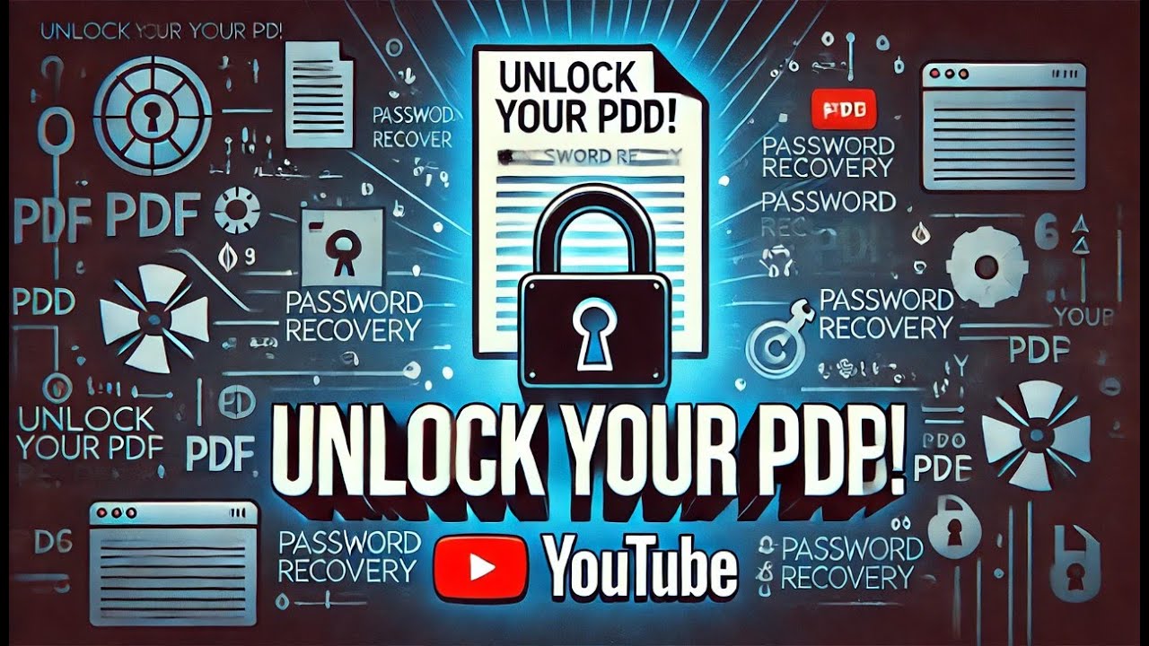 How to hack pdf password | step-by-step guide @CST_77 - YouTube
