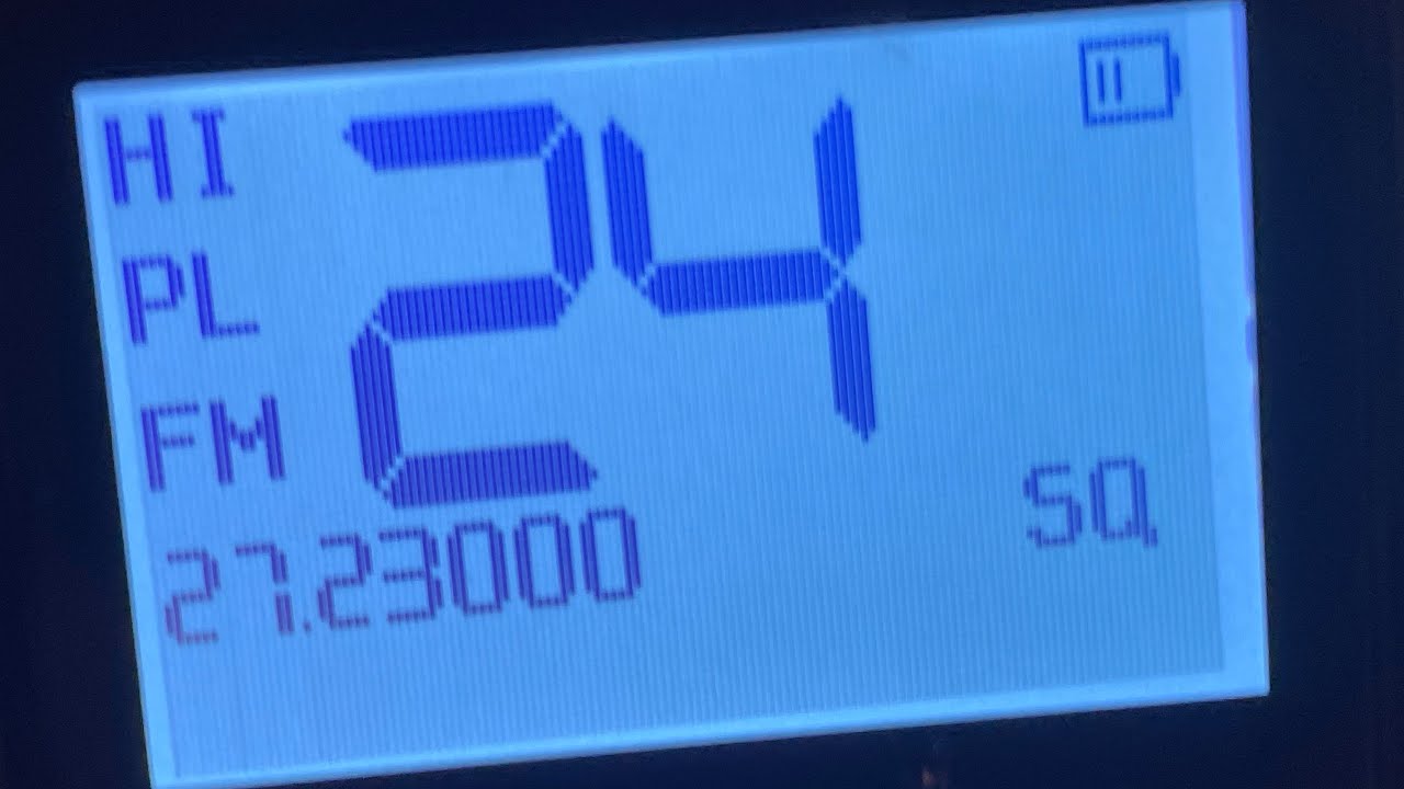 27.230 MHz FM Russian CB Radio Channel 24R C24R FM C24P FM (G8JNJ SDR ...