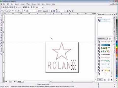 Rhinestone Workflow (CorelDRAW) - YouTube