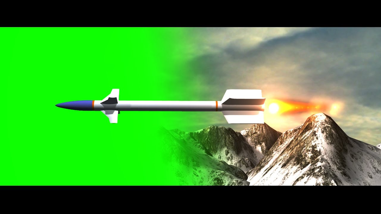 Missile fly green screen effect with sound - free download link - free ...