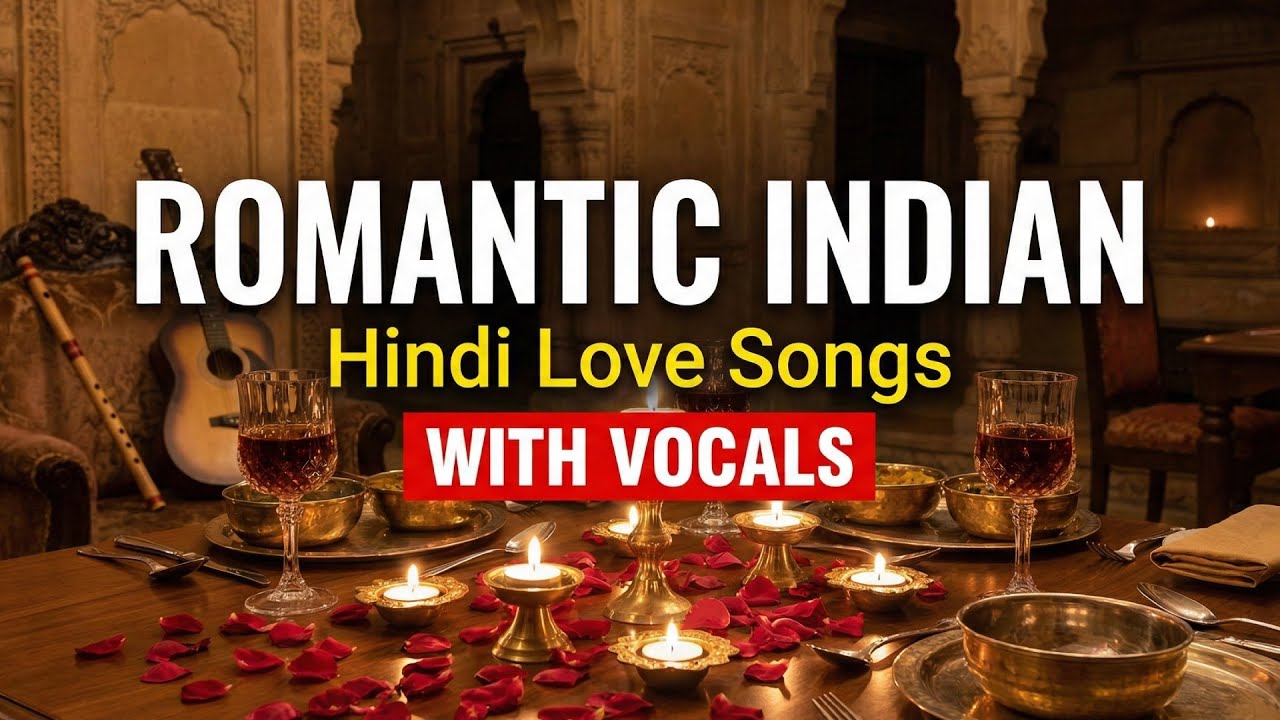 Romantic Indian Restaurant Music: Bollywood Romance | 12 Hours Hindi ...