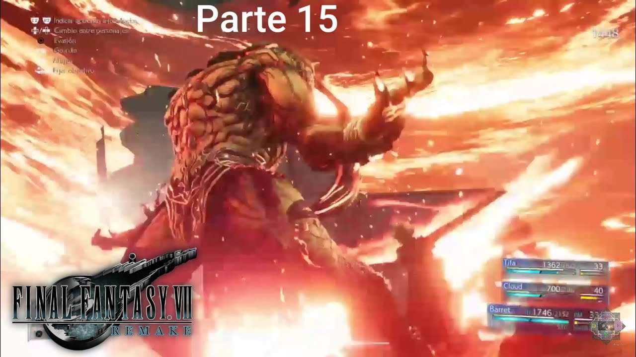 Poder desenfrenado de Ifrit!!! | Final Fantasy VII "Remake" - YouTube