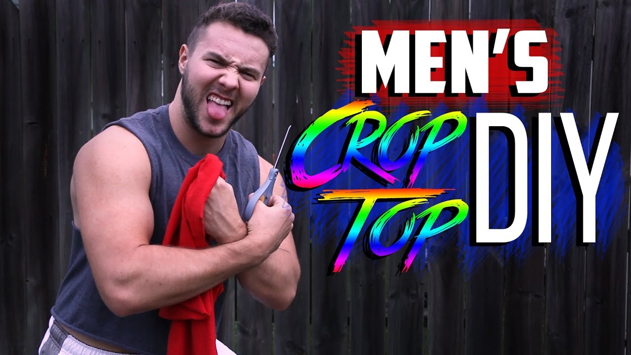 How To Make A Perfect Crop Top - DIY - YouTube