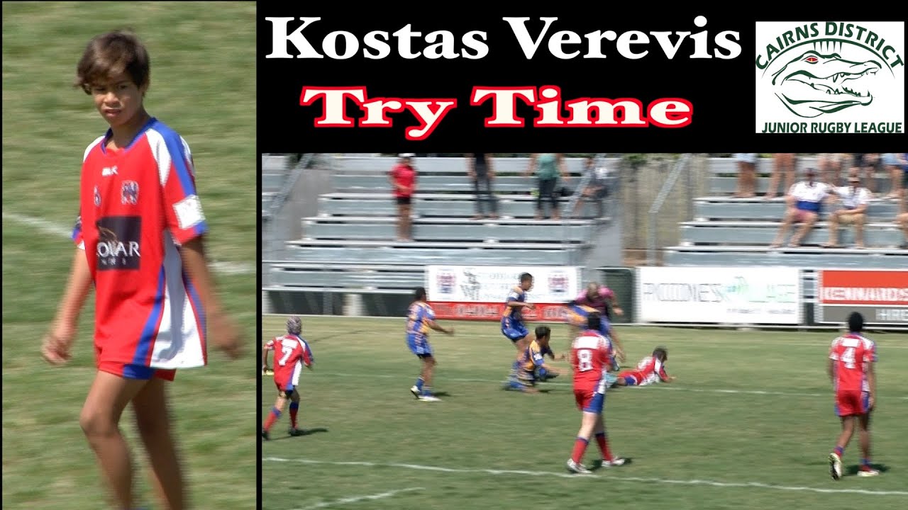 2016 Kostas Verevis Try Time ~ Under 13 CDJRL Grand Final ~ Ivanhoes v ...