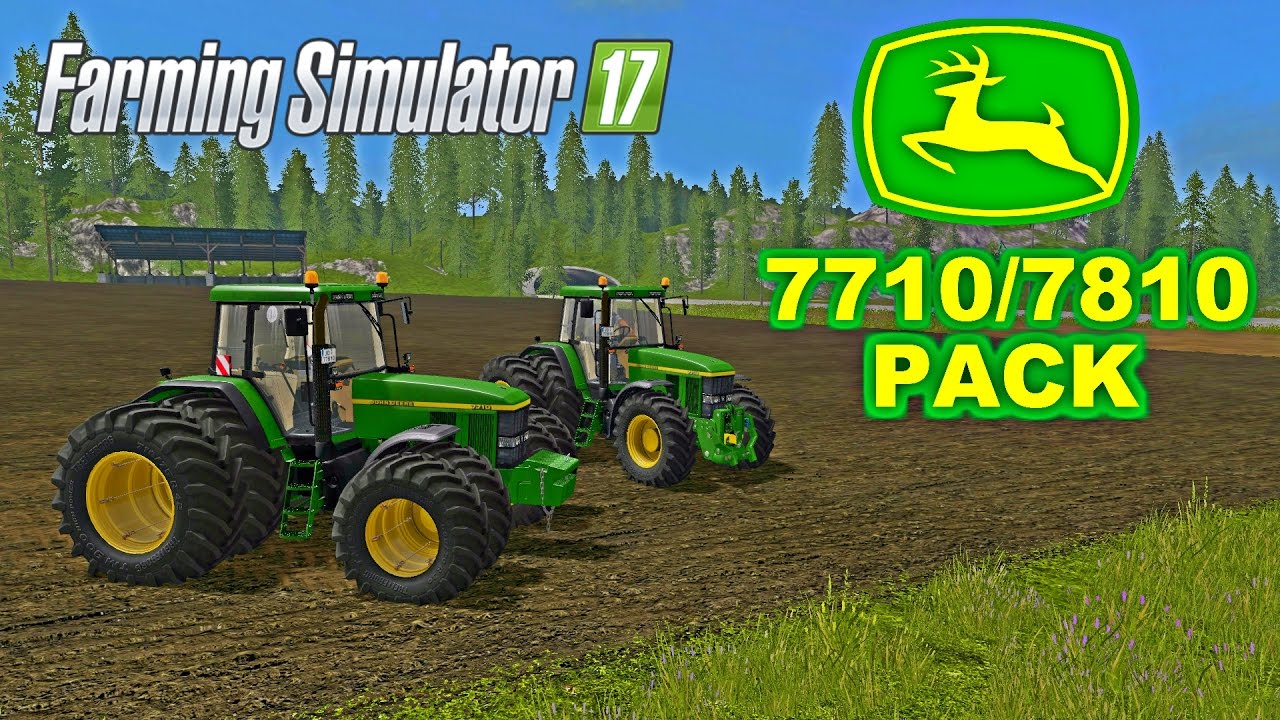 FS | 17 | Mods John Deere 7710/7810 Pack - YouTube