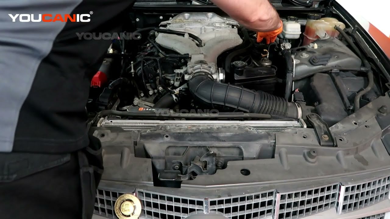 2008-2011 Cadillac STS - Engine Bay Covers Removal - YouTube