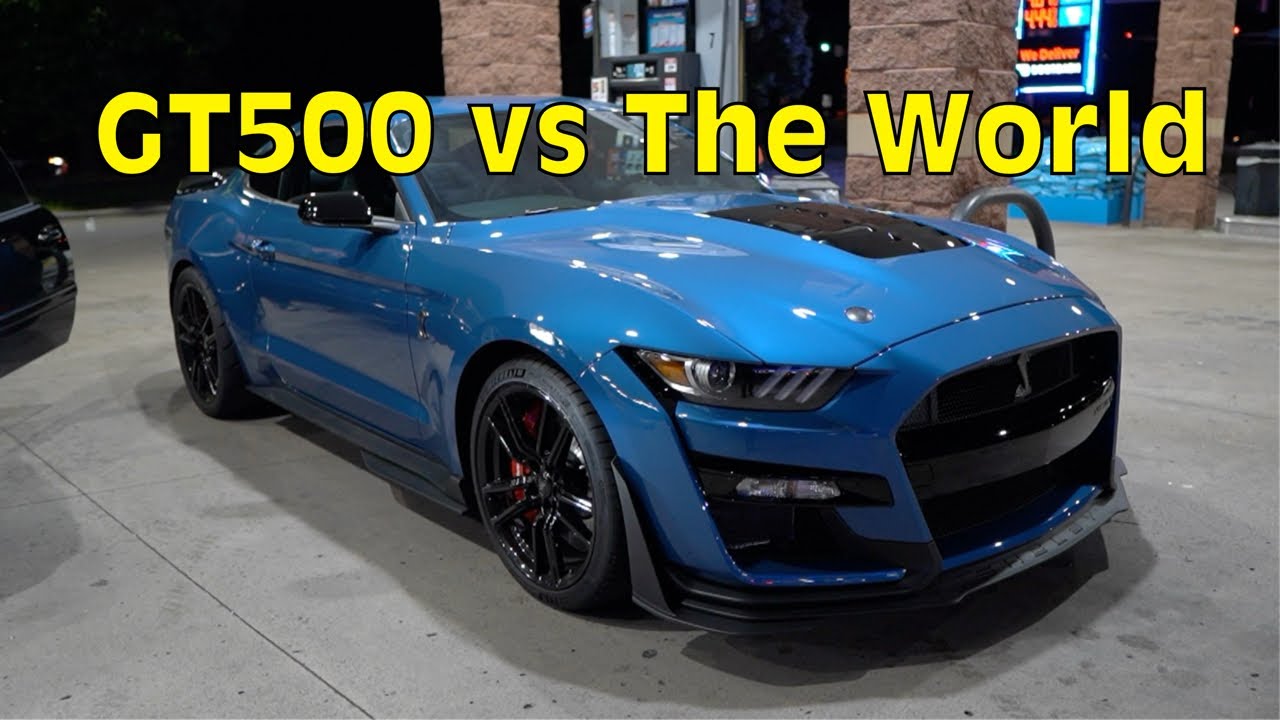800 HP GT500 dominates 1000+ HP Cars! Cheat code?! - YouTube
