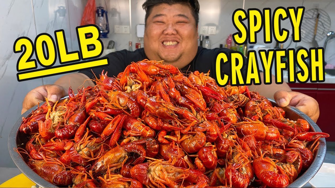 10 catties of spicy crayfish, Brother Monkey is eating lobster and ...