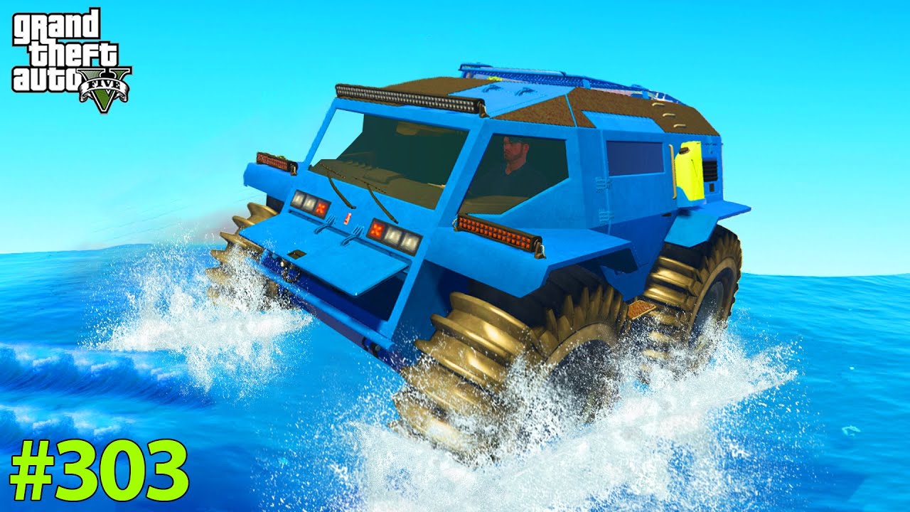AMAZING TANK RUN ON WATER GTA 5 | GTA5 GAMEPLAY #303 - YouTube