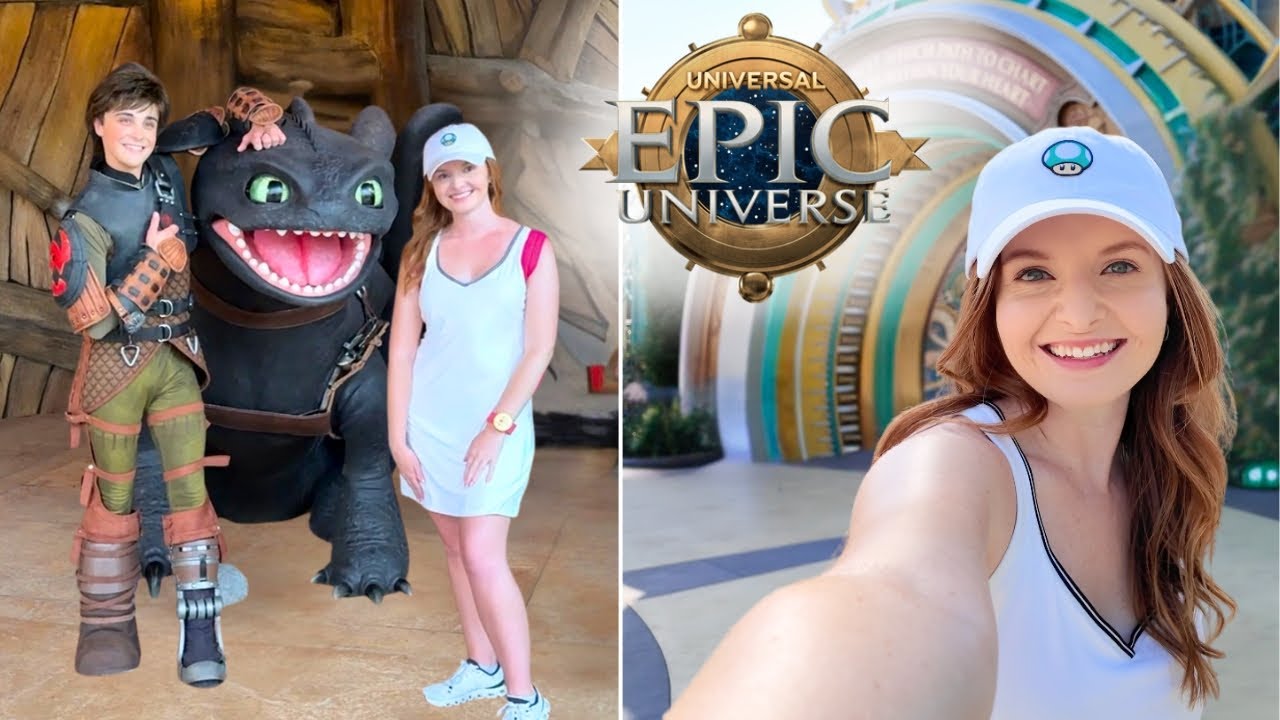 Meeting Characters at Epic Universe! Grand Opening Week at Universal ...