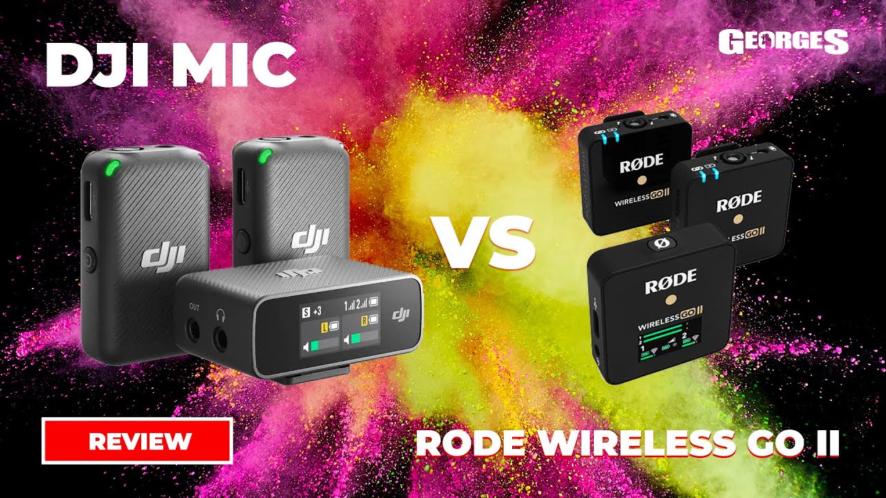 DJI Mic vs Rode Wireless Go II Comparison - Review, Unboxing, Features ...