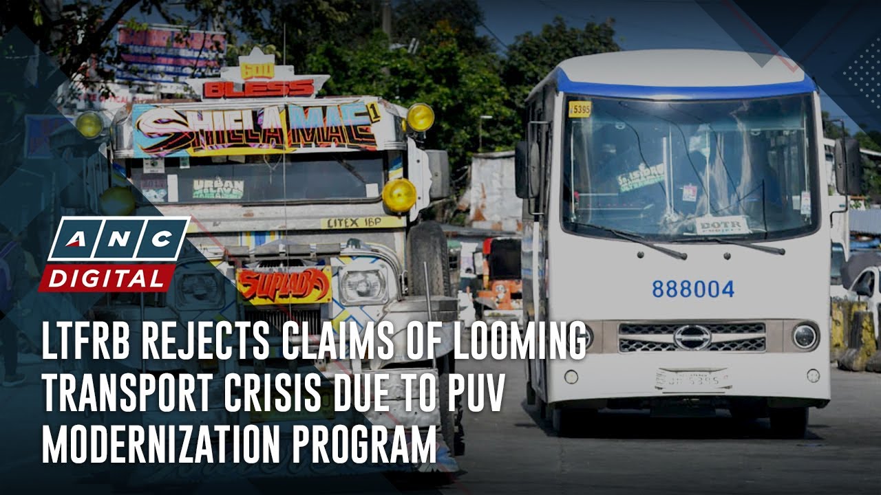 LTFRB rejects claims of looming transport crisis due to PUV ...