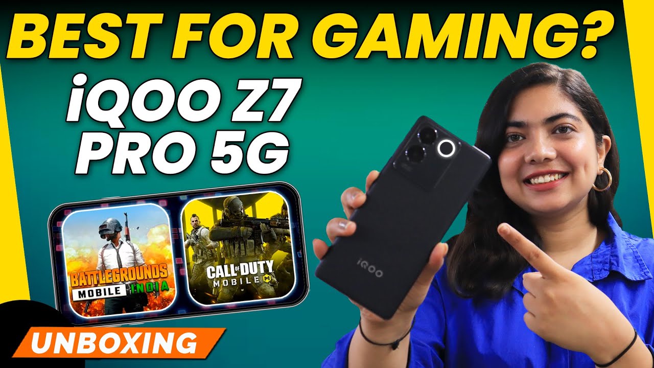 IQOO Z7 PRO 5G | Unboxing & First Impression | Gadget Times - YouTube