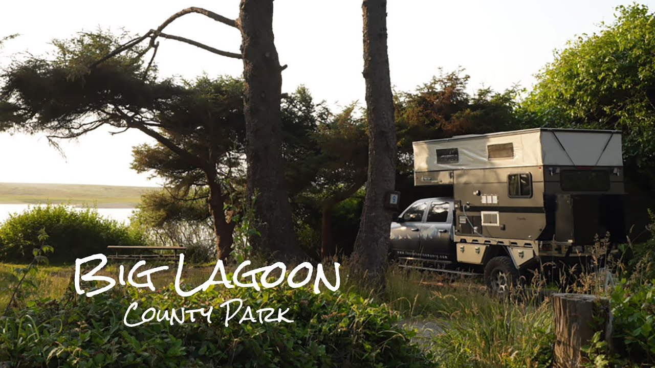 Camping at Big Lagoon In Humboldt County - YouTube