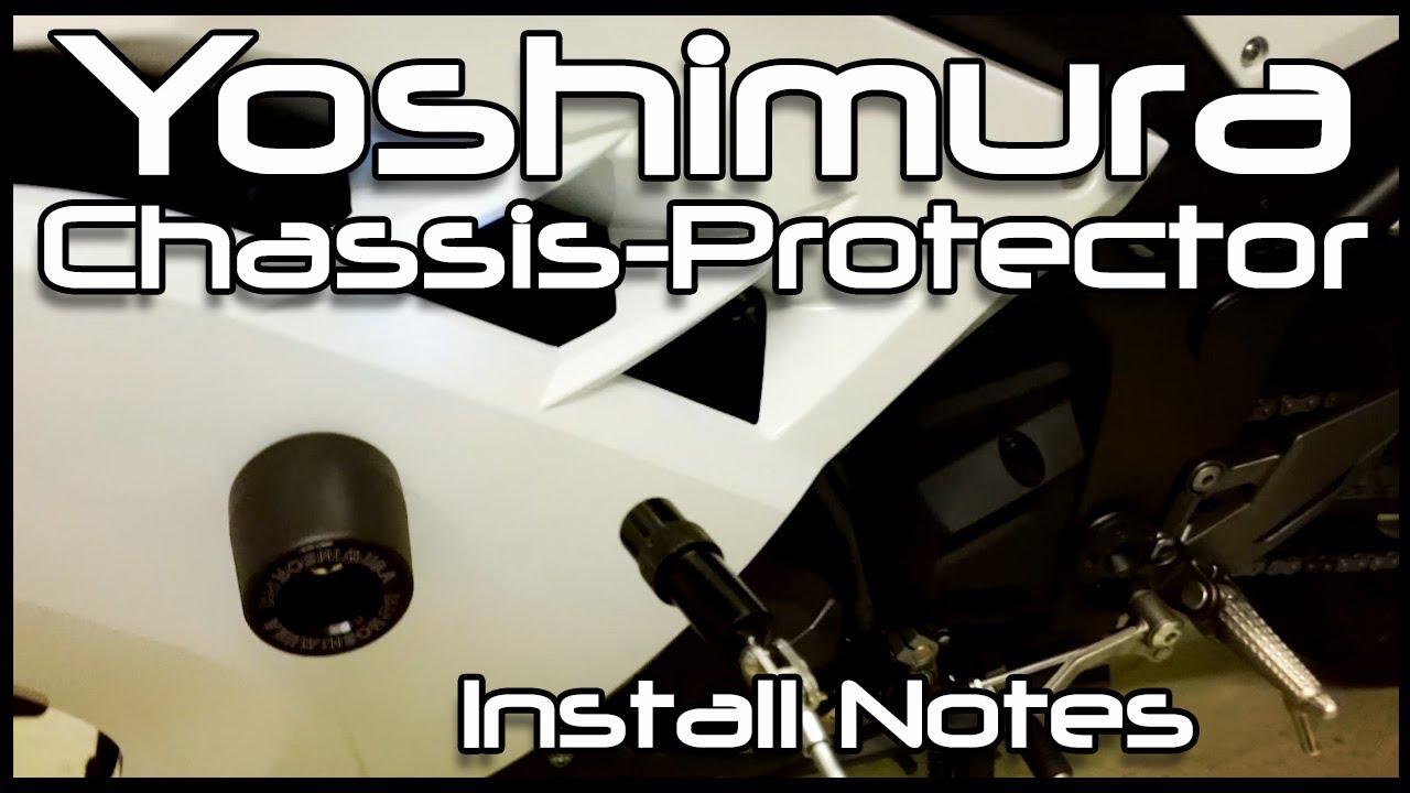 Yoshimura Chassis-Protectors for Ninja 300! - YouTube