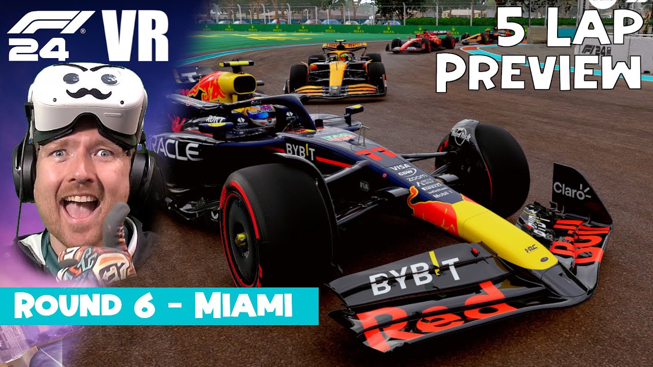 INTENSE BATTLE in Miami! Fighting for P1 with Max – F1 Game Highlights ...