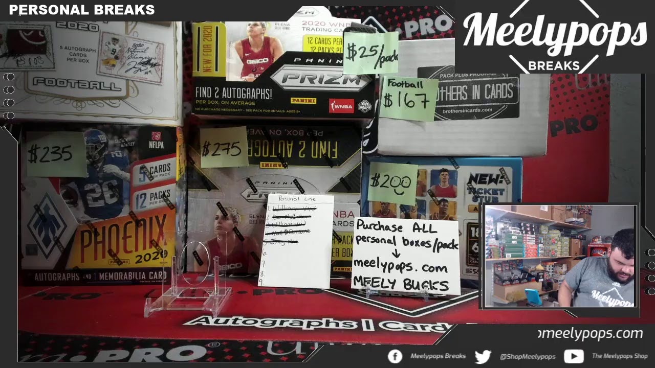 MEELYPOPS BREAKS LIVE 10/30/2020 (PERSONALS) - YouTube