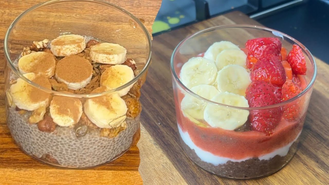 Delicious Chia Pudding - 2 Easy & Healthy Breakfast / Snack | Healthy ...