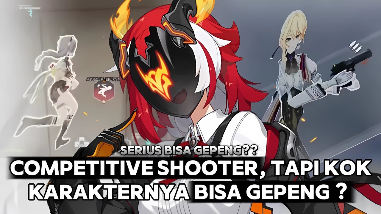 Game Anime ini Competitive Shooter,Tapi kok Karakternya Bisa Gepeng ...