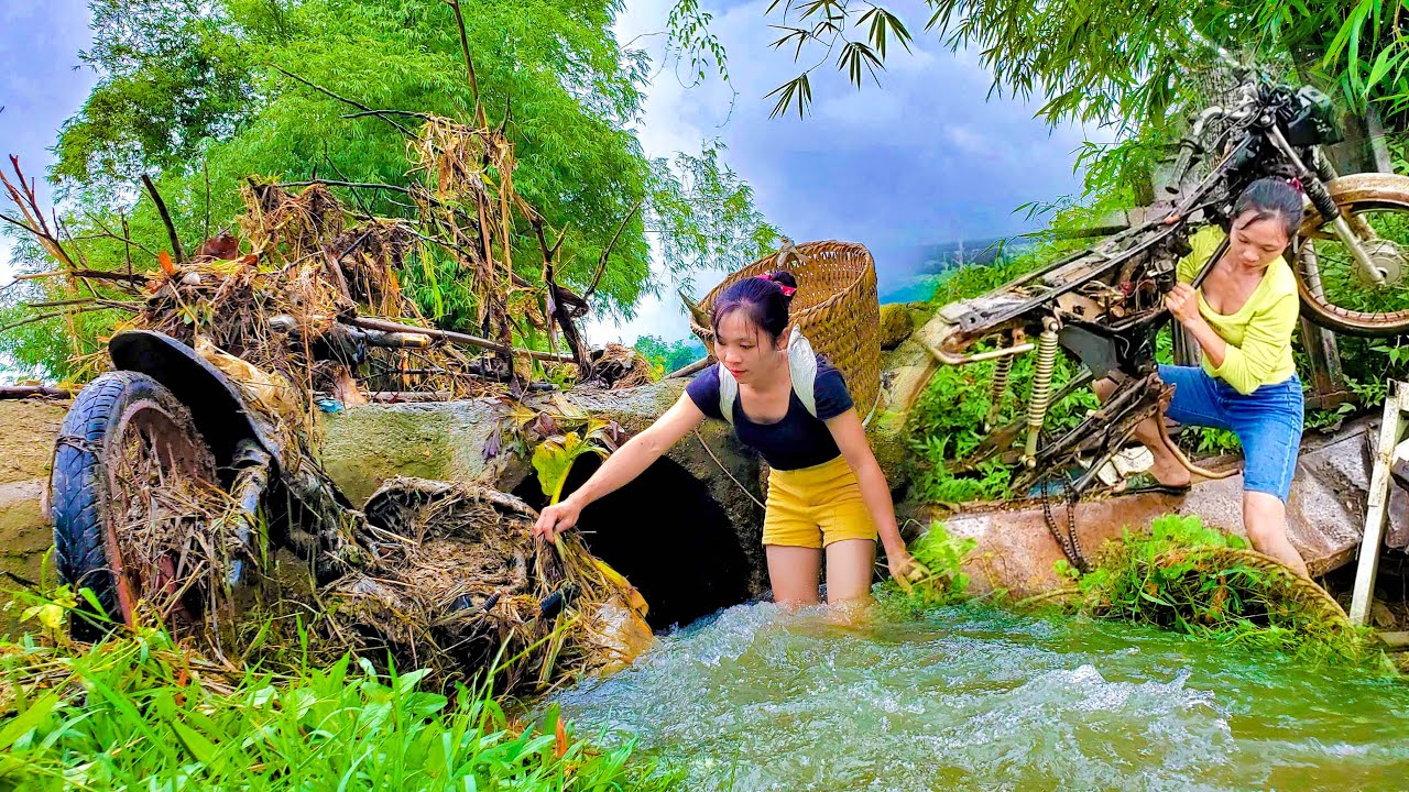 FULL VIDEO: 30 days of searching and excavating classic cars for repair ...