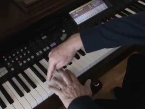 Left Hand Major Scale Fingering piano Peter Hayward - YouTube