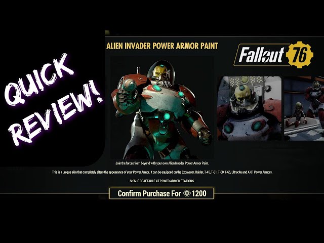 Space Power Armor Fallout
