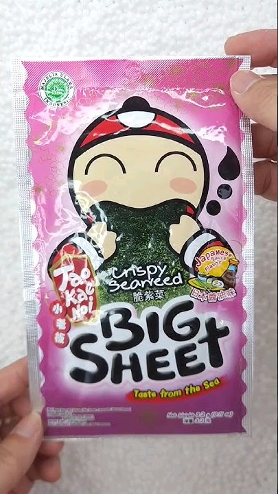 mencari dan menemukan jajanan seaweed big sheet di dalam kardus #huntingjajan #jajanan #seaweed ...