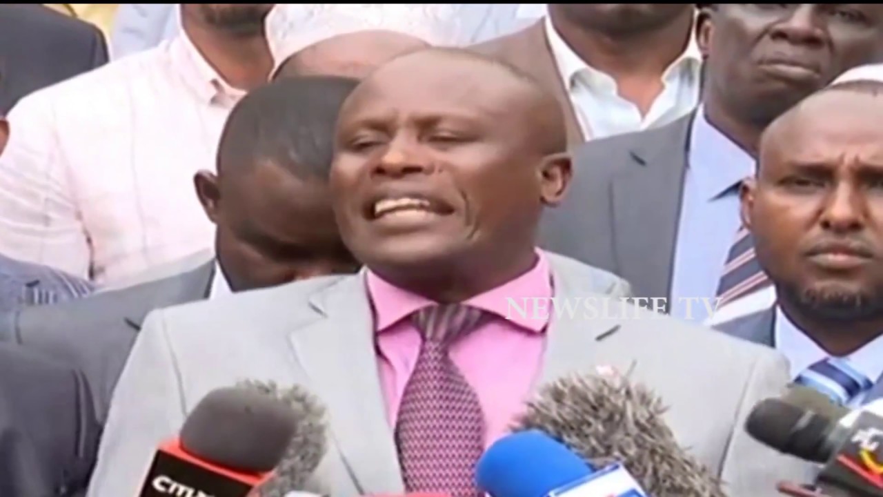 DP RUTO THROUGH MURKOMEN WANT TO IMPEACH UHURU,,,MP KANINI KEGA SAYS ON ...