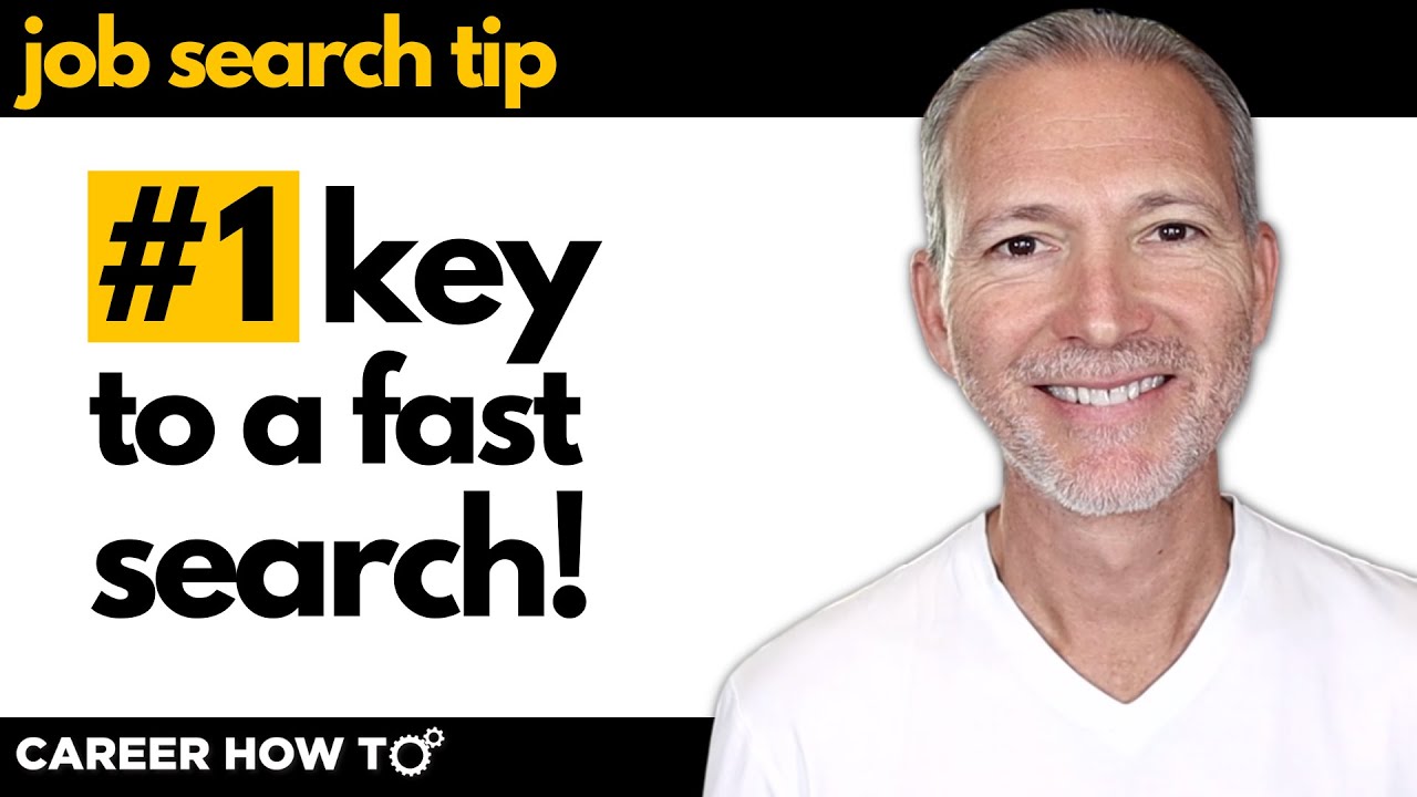 The Secret Key to Winning Your Job Search Fast! - YouTube