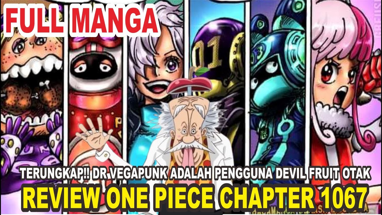 REVIEW ONE PIECE CHAPTER 1067 - TERUNGKAP!! DR VEGAPUNK ADALAH PENGGUNA ...