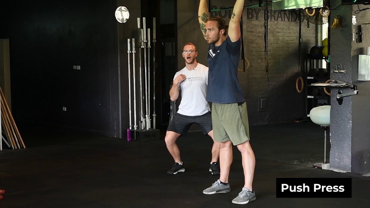 Barbell Push Press - Fundamental Movements - YouTube